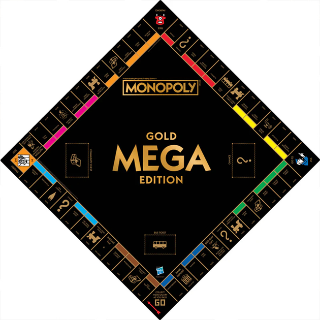 Monopoly: Mega Gold Edition (Мега Голд Монополія) купити недорого ...